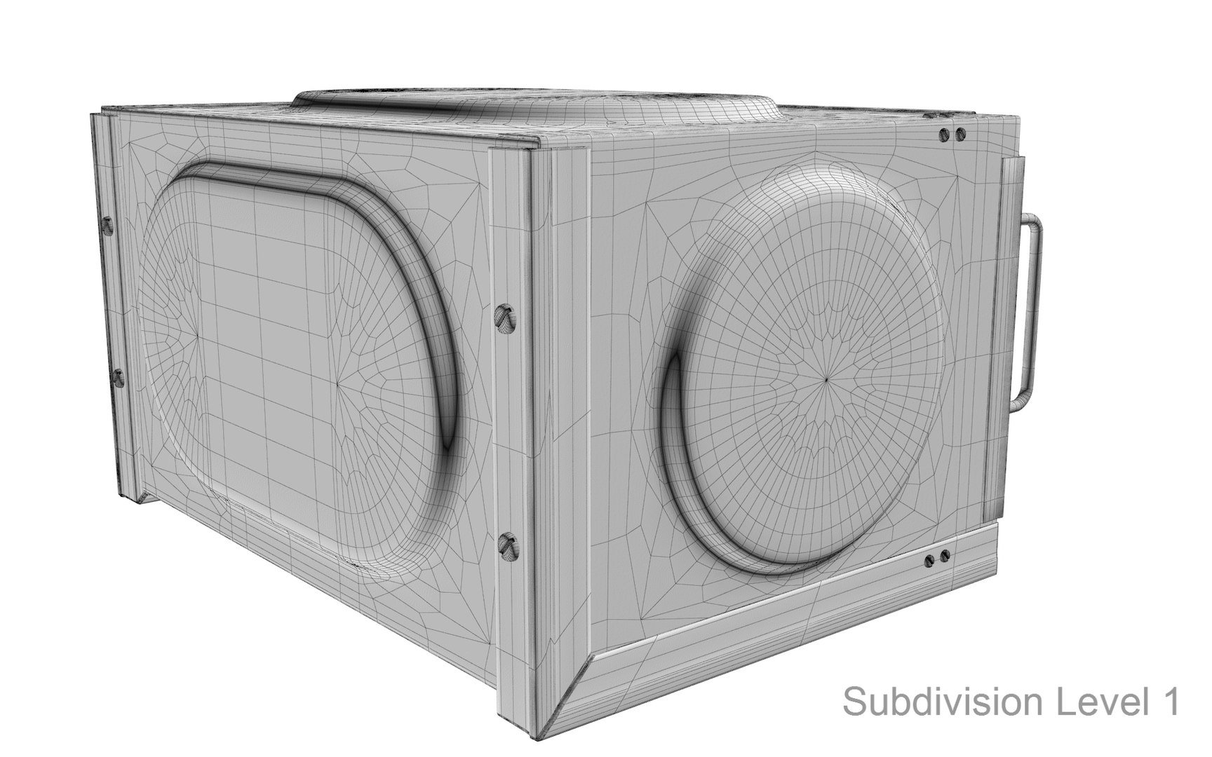 Marconi R1155 Radio Receiver 3D Model - TurboSquid 2324732