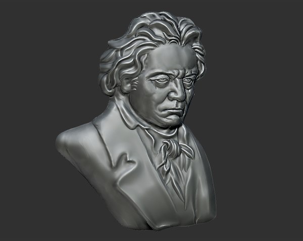 modelo 3d Beethoven - TurboSquid 1611551