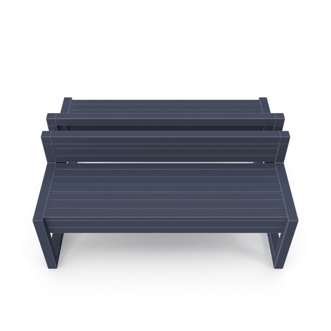 Bench model - TurboSquid 1745768