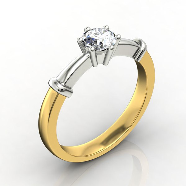 3d model engagement ring