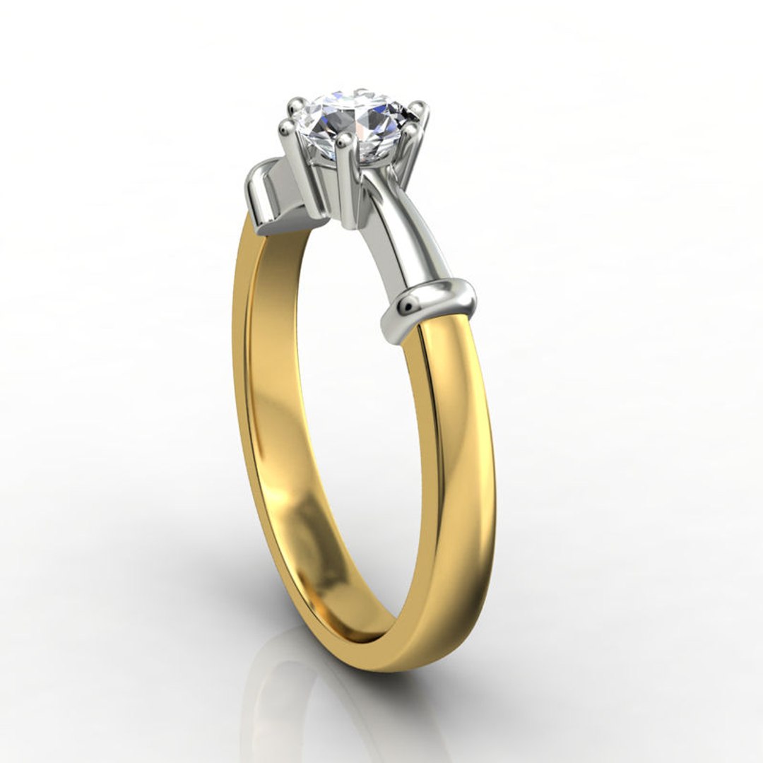 3d Model Engagement Ring