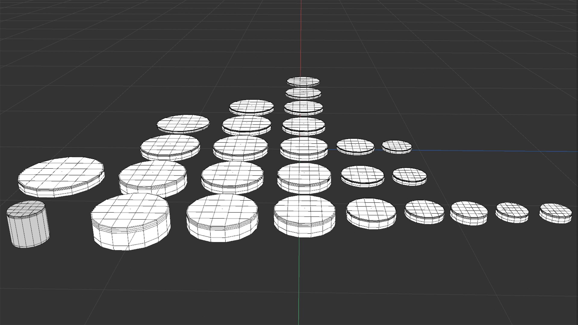 3D All Size Lithium Battery Cells Model - TurboSquid 2075087