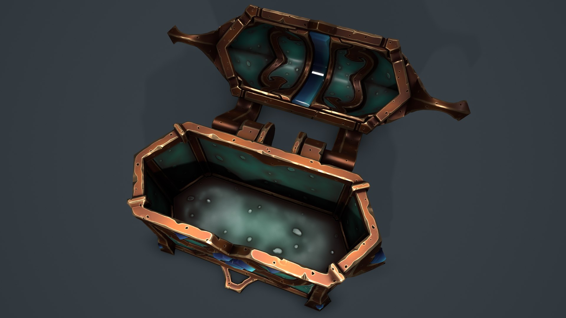 Mountain chest 3D - TurboSquid 2024634