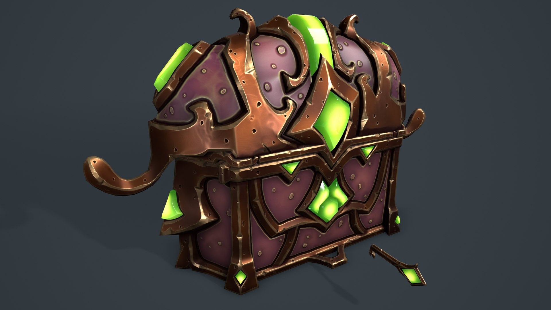 Mountain chest 3D - TurboSquid 2024634