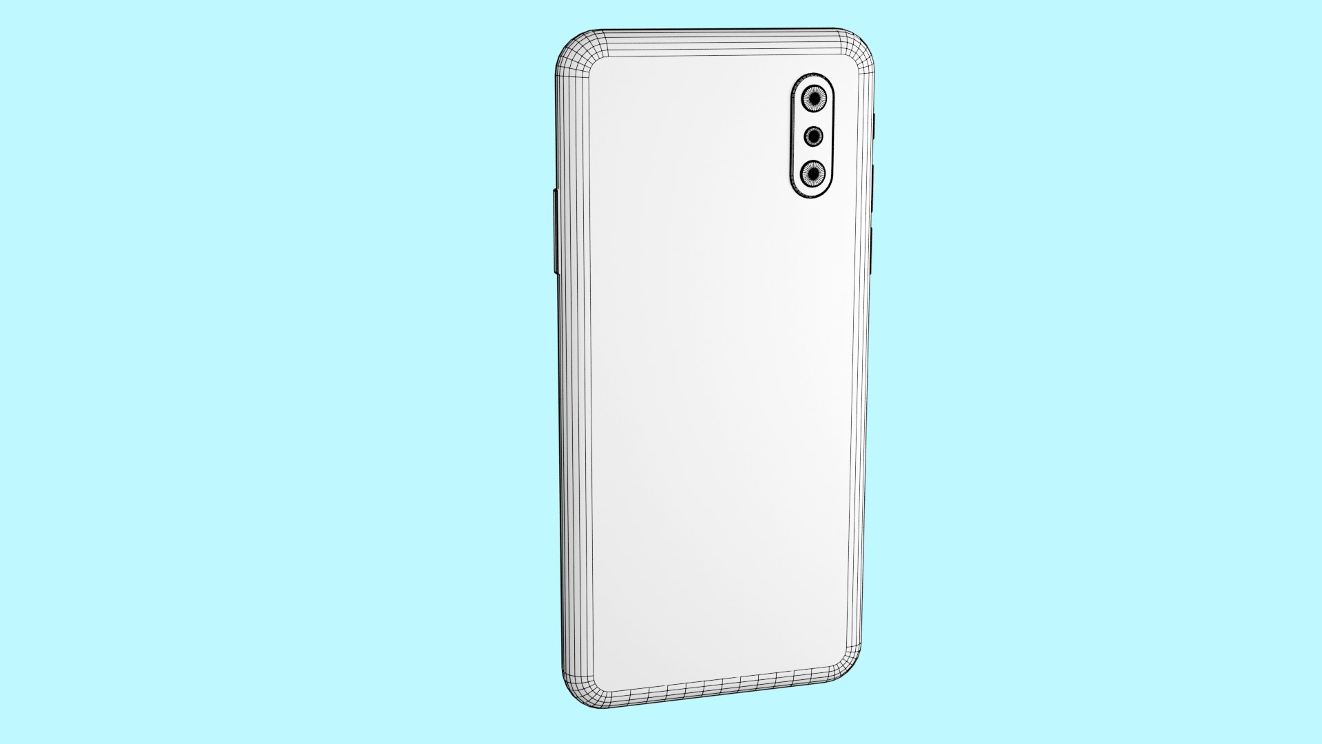 3D Low-poly Generic Smartphone - TurboSquid 2106092
