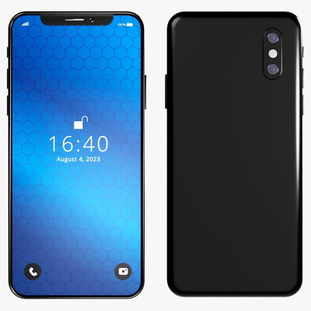 3D Low-poly Generic Smartphone - TurboSquid 2106092