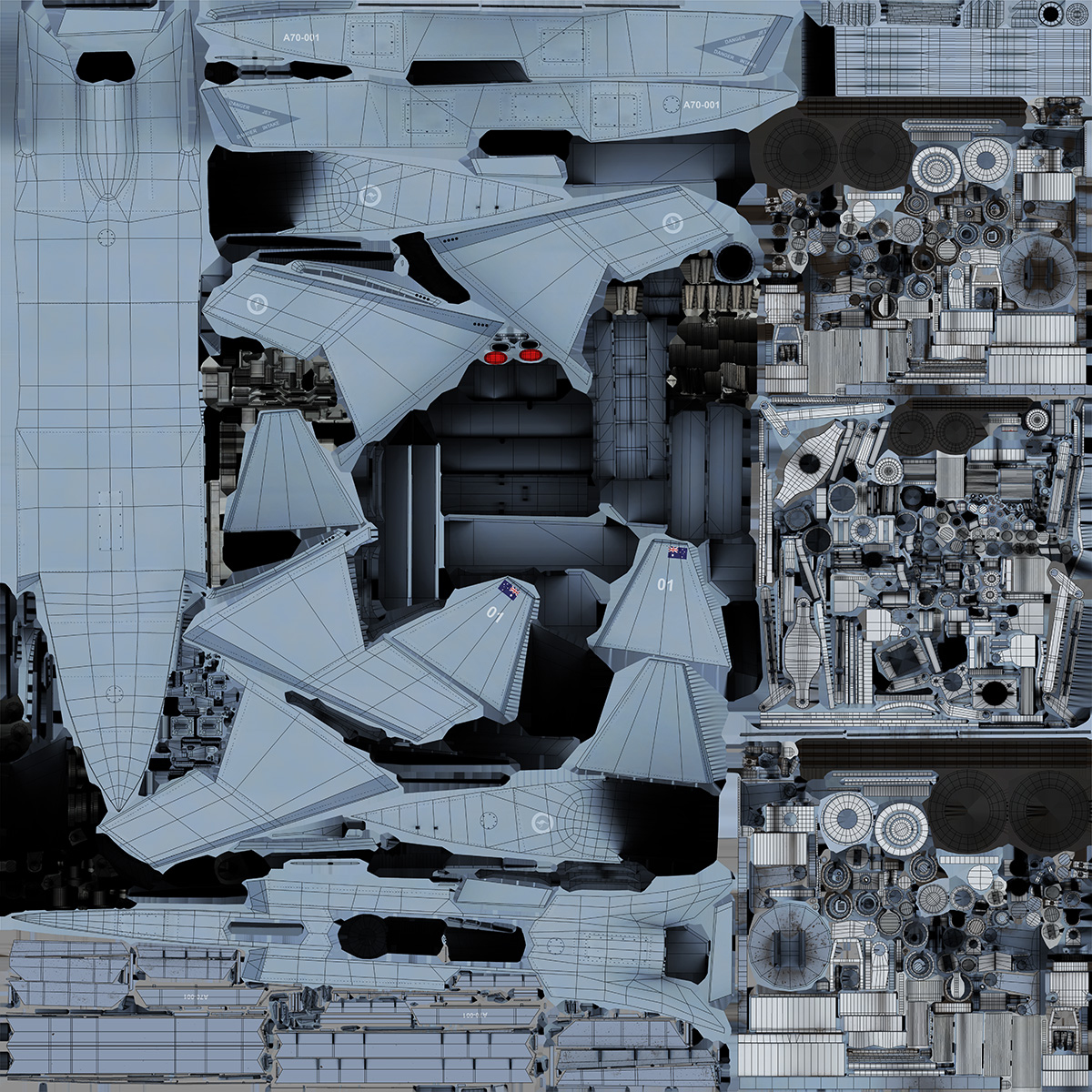 Drone wingman 3D model - TurboSquid 1673342