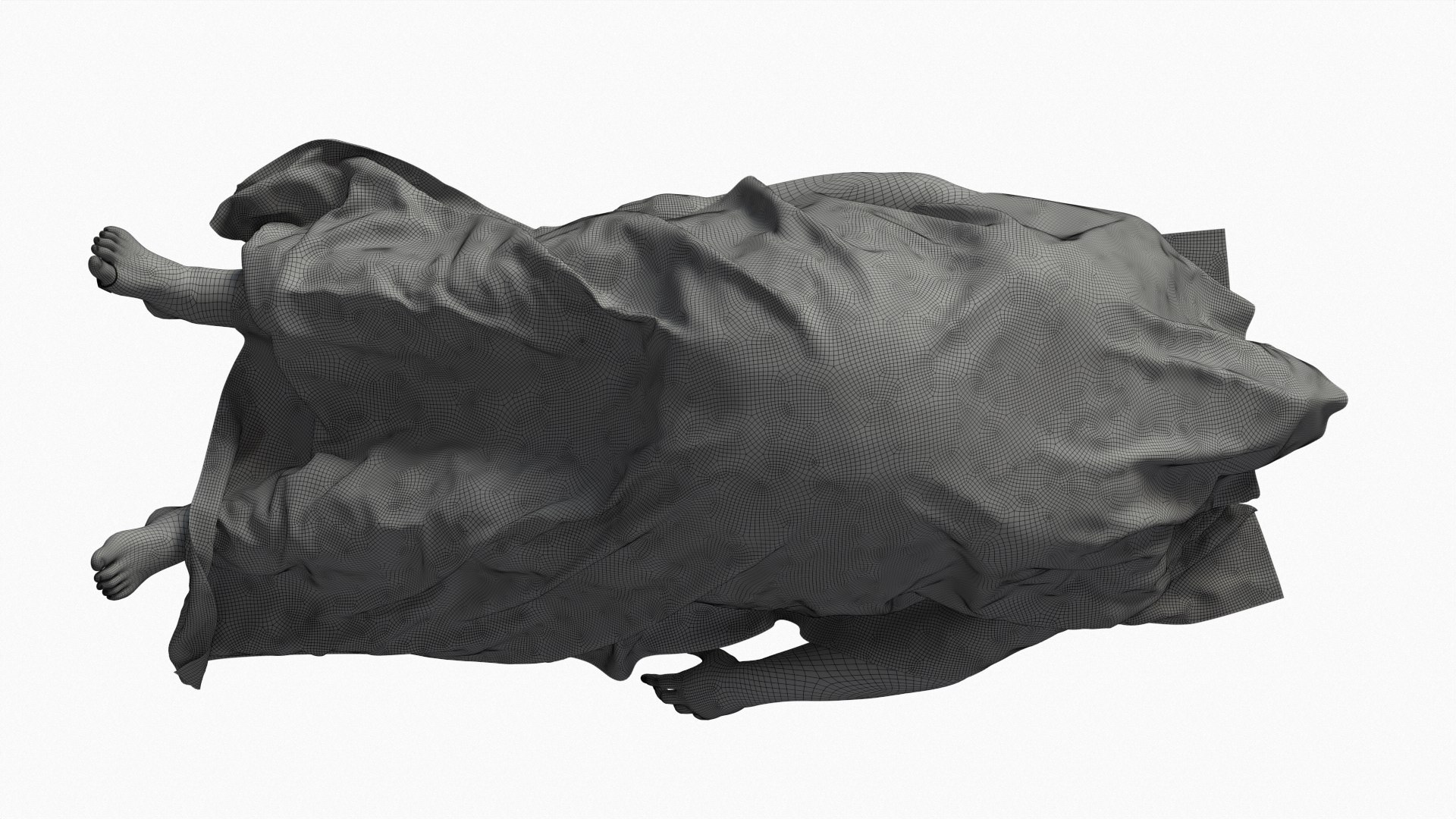 Stylized Dead Body Vol2 Model - TurboSquid 1872662