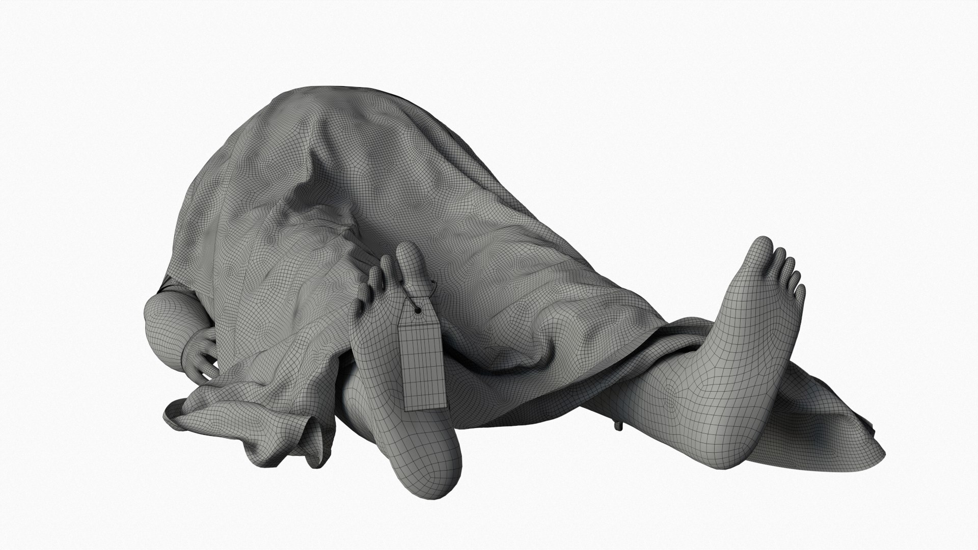 Stylized Dead Body Vol2 Model - TurboSquid 1872662
