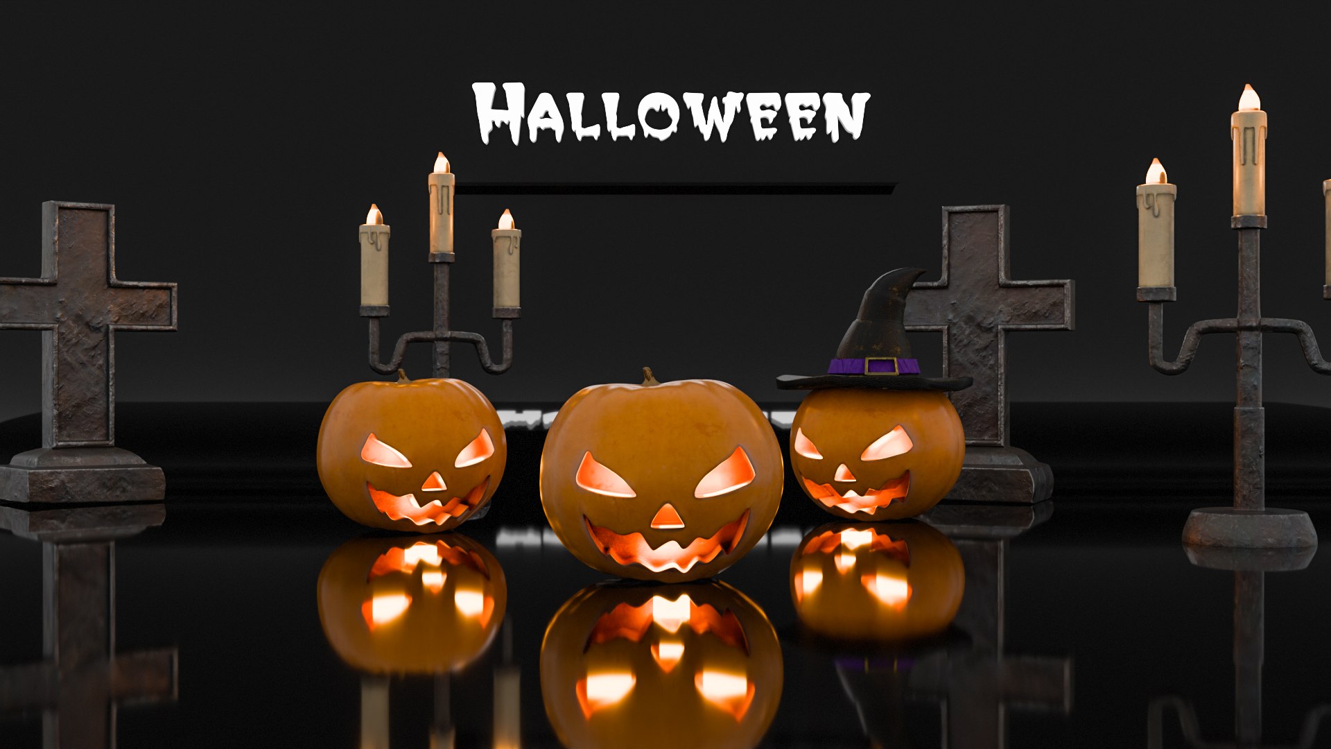Halloween Models 3D - TurboSquid 2274327