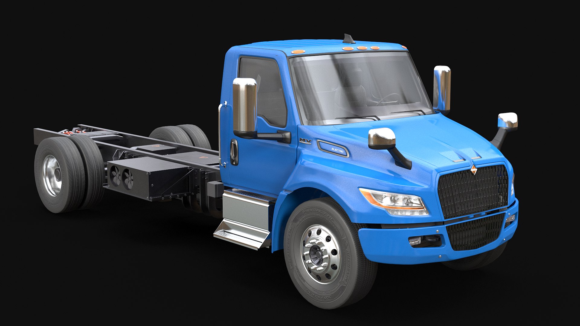 International EMV Electric Truck Model - TurboSquid 2048466