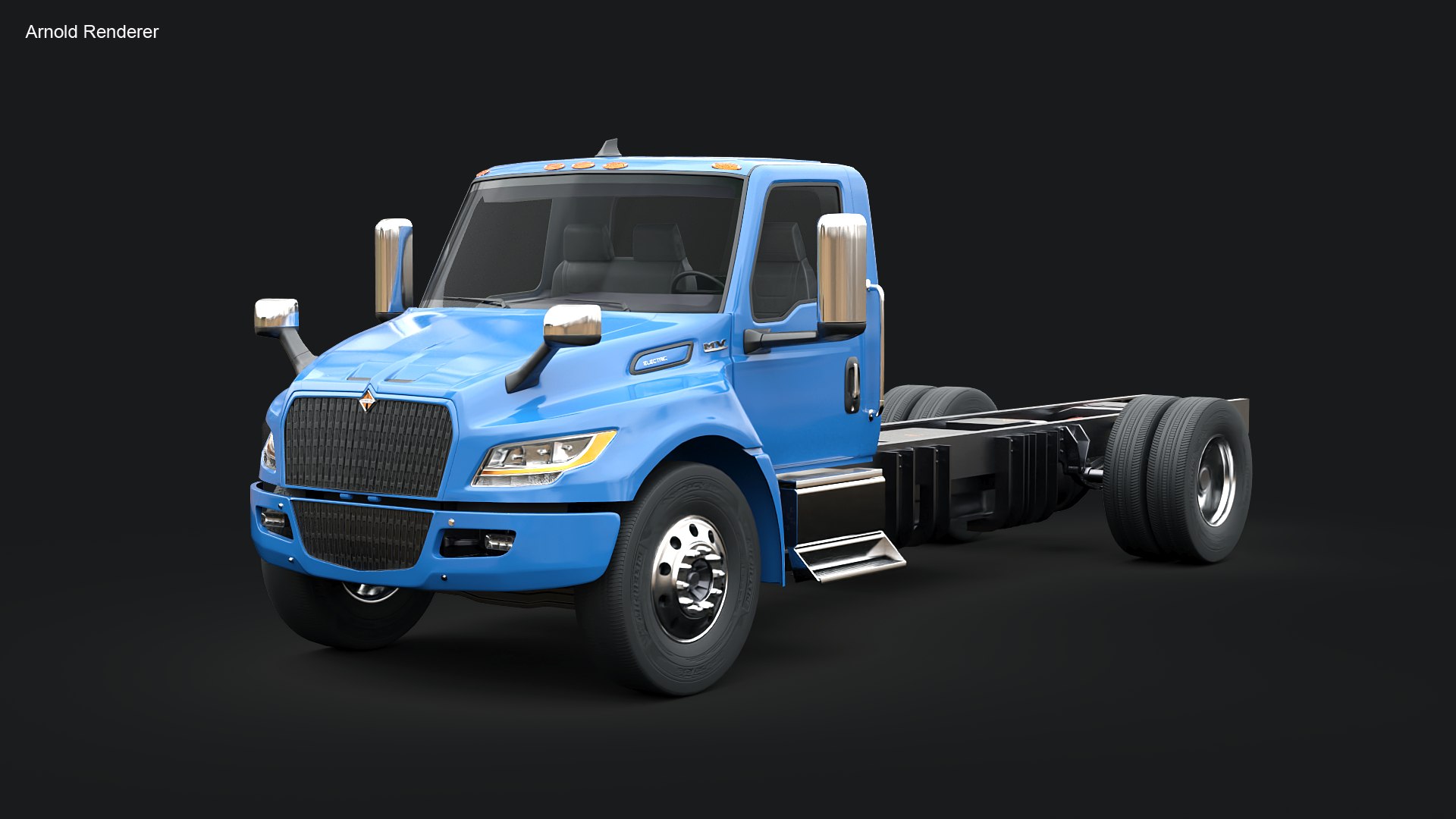 International EMV Electric Truck Model - TurboSquid 2048466