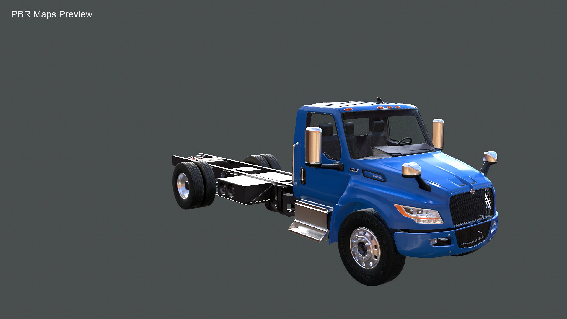 International EMV Electric Truck Model - TurboSquid 2048466