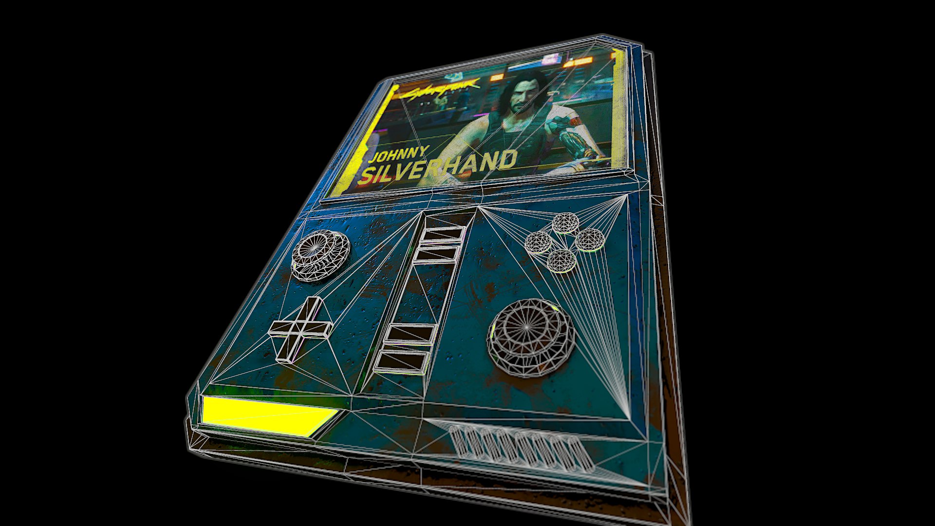 3D model Cyberpunk Gaming Console 2077 - TurboSquid 2059626