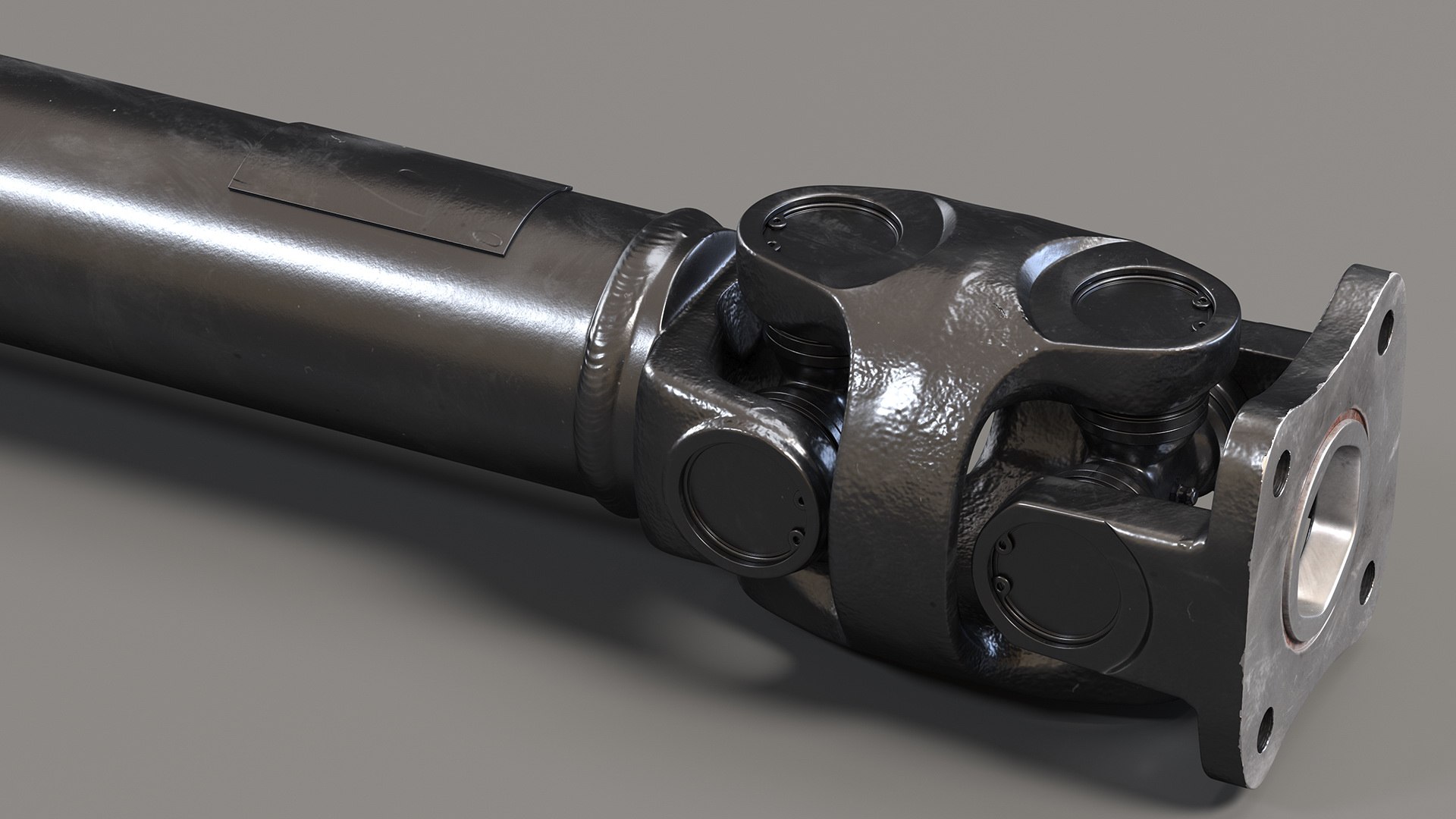 3D Model Rear Prop Shaft Black - TurboSquid 1980934