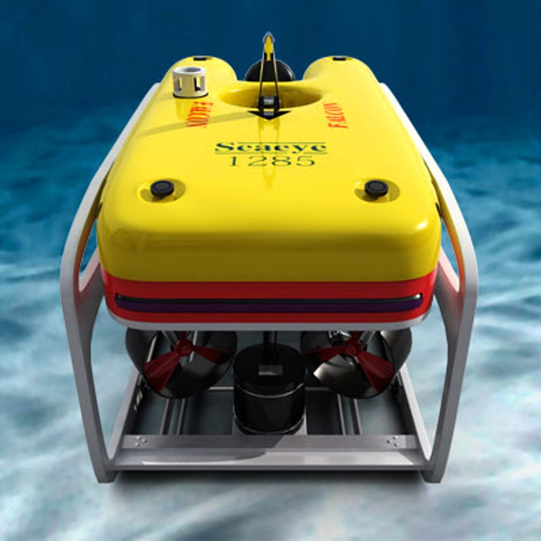 Bathyscaphe Falcon Submarine 3d Model