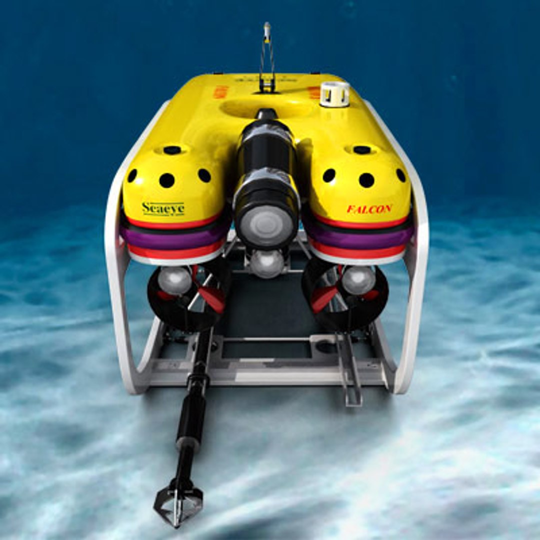 Bathyscaphe Falcon Submarine 3d Model