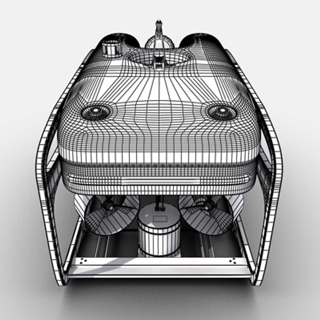 Bathyscaphe Falcon Submarine 3d Model