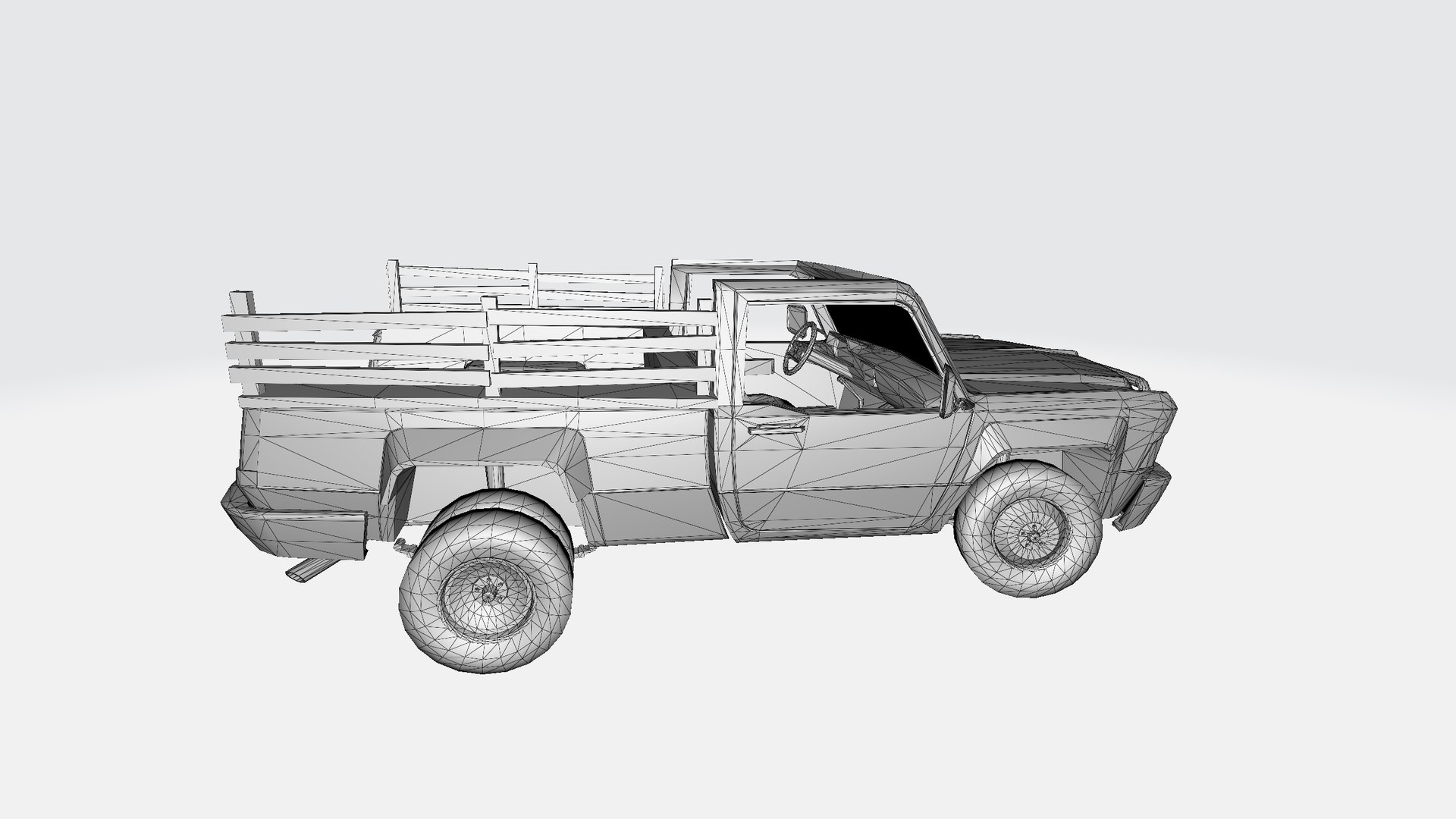 3D Kodiak Farm Car Black Model - TurboSquid 1491558