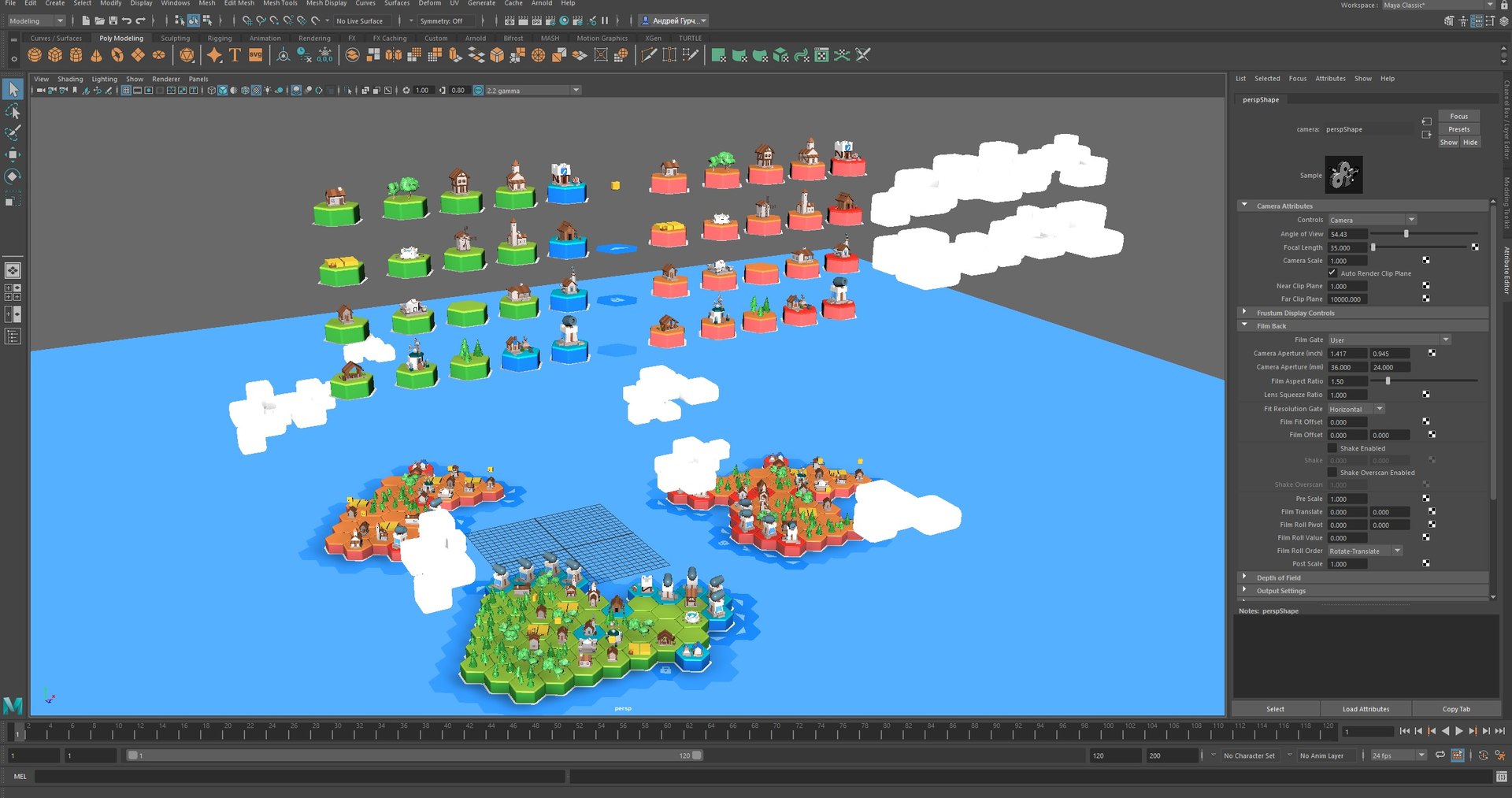 3D Tile Island Castle 2 - TurboSquid 1854382