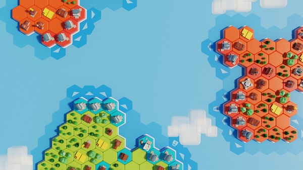 3D Tile island castle 2 - TurboSquid 1854382