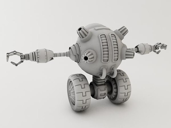 robot lp-1230 3d model