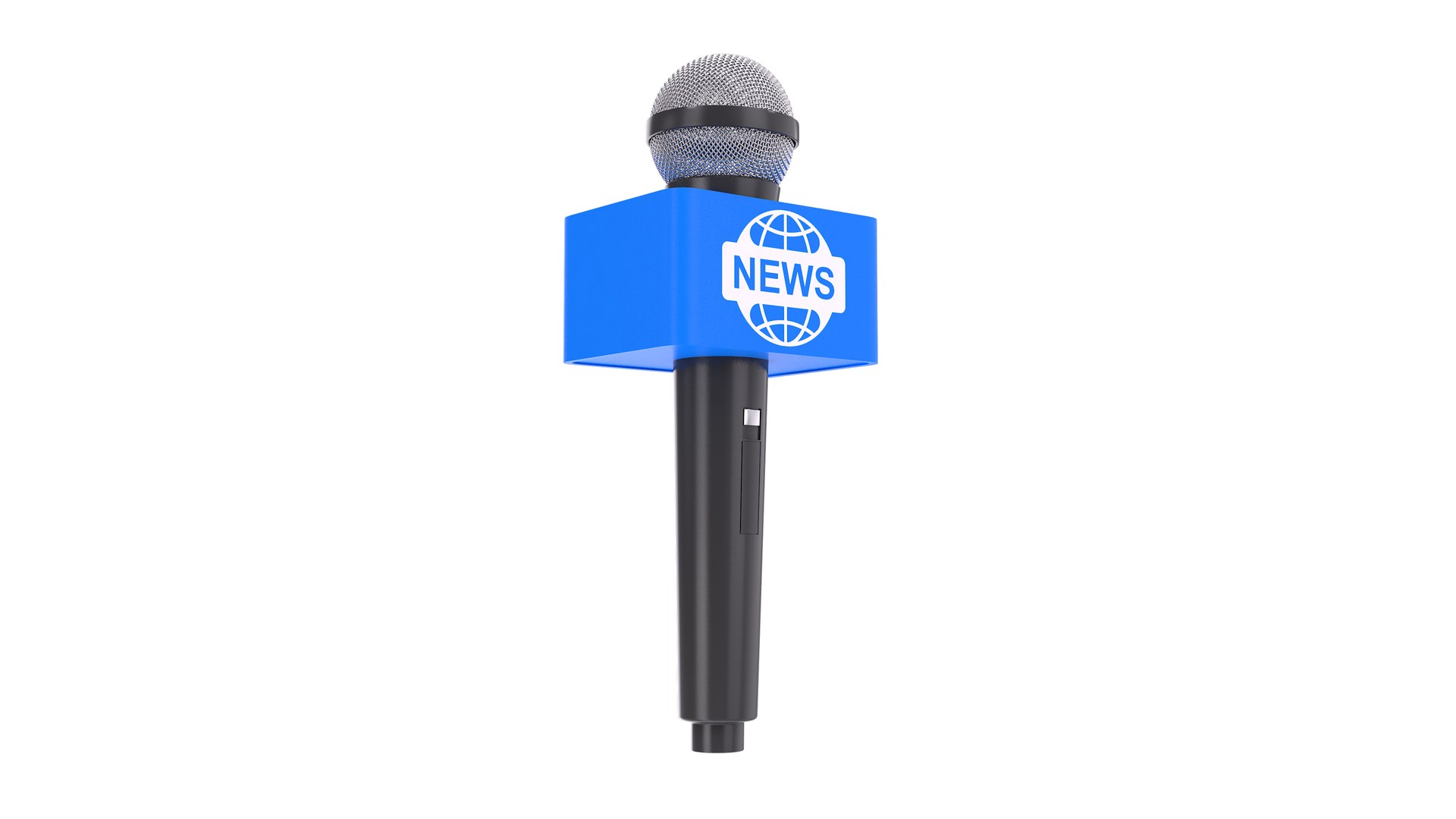 Reporter And Wired Lavalier Microphone 3D Model - TurboSquid 2296195