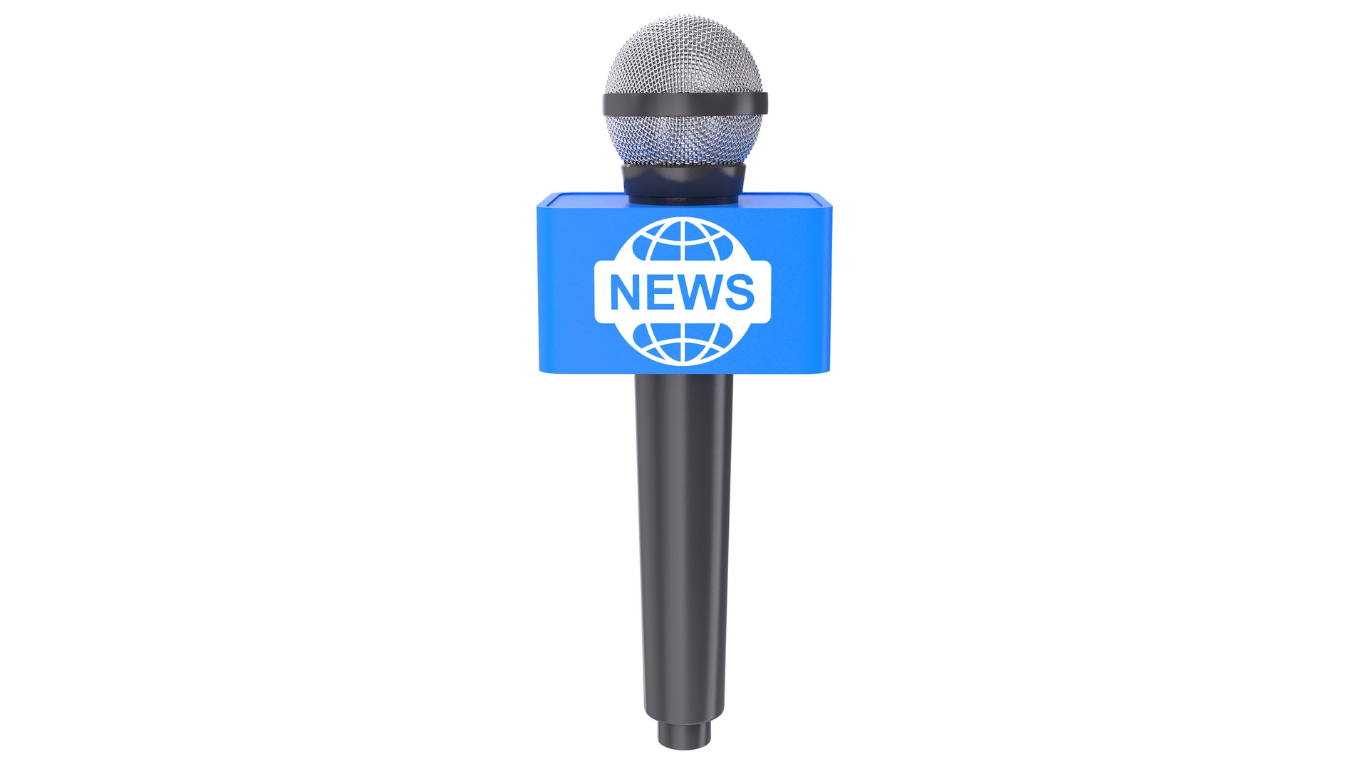 Reporter And Wired Lavalier Microphone 3D Model - TurboSquid 2296195