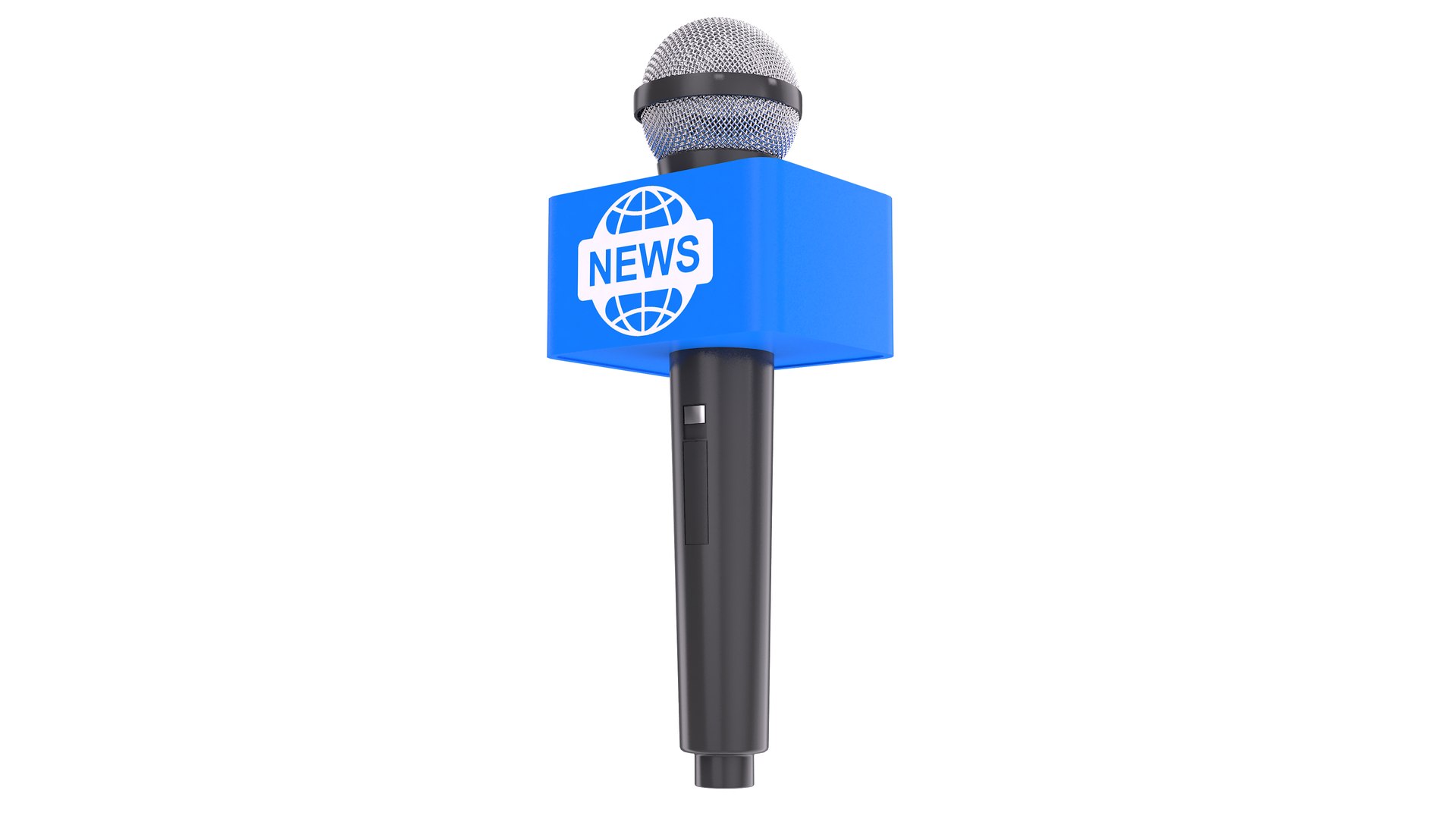 Reporter And Wired Lavalier Microphone 3D Model - TurboSquid 2296195