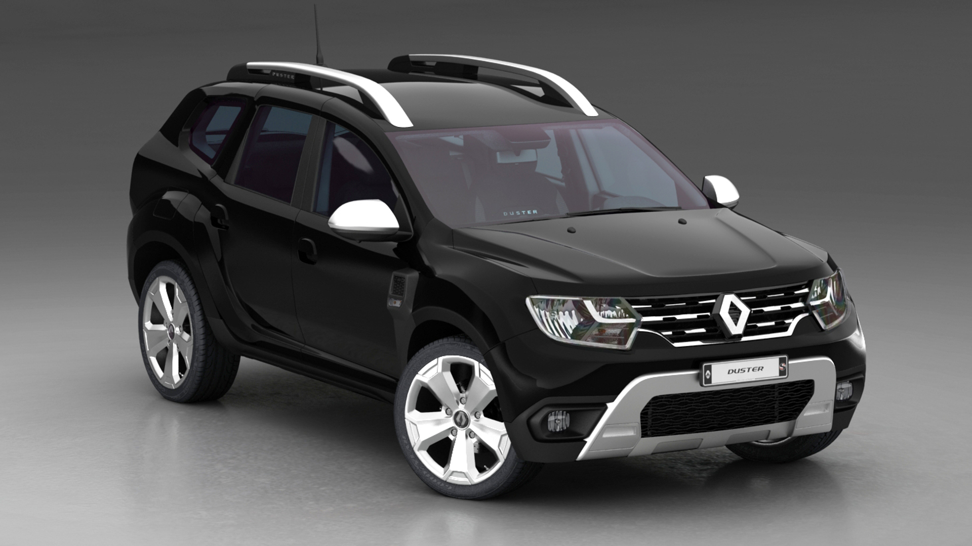 Renault Duster 2018 Interior Model - TurboSquid 1325816