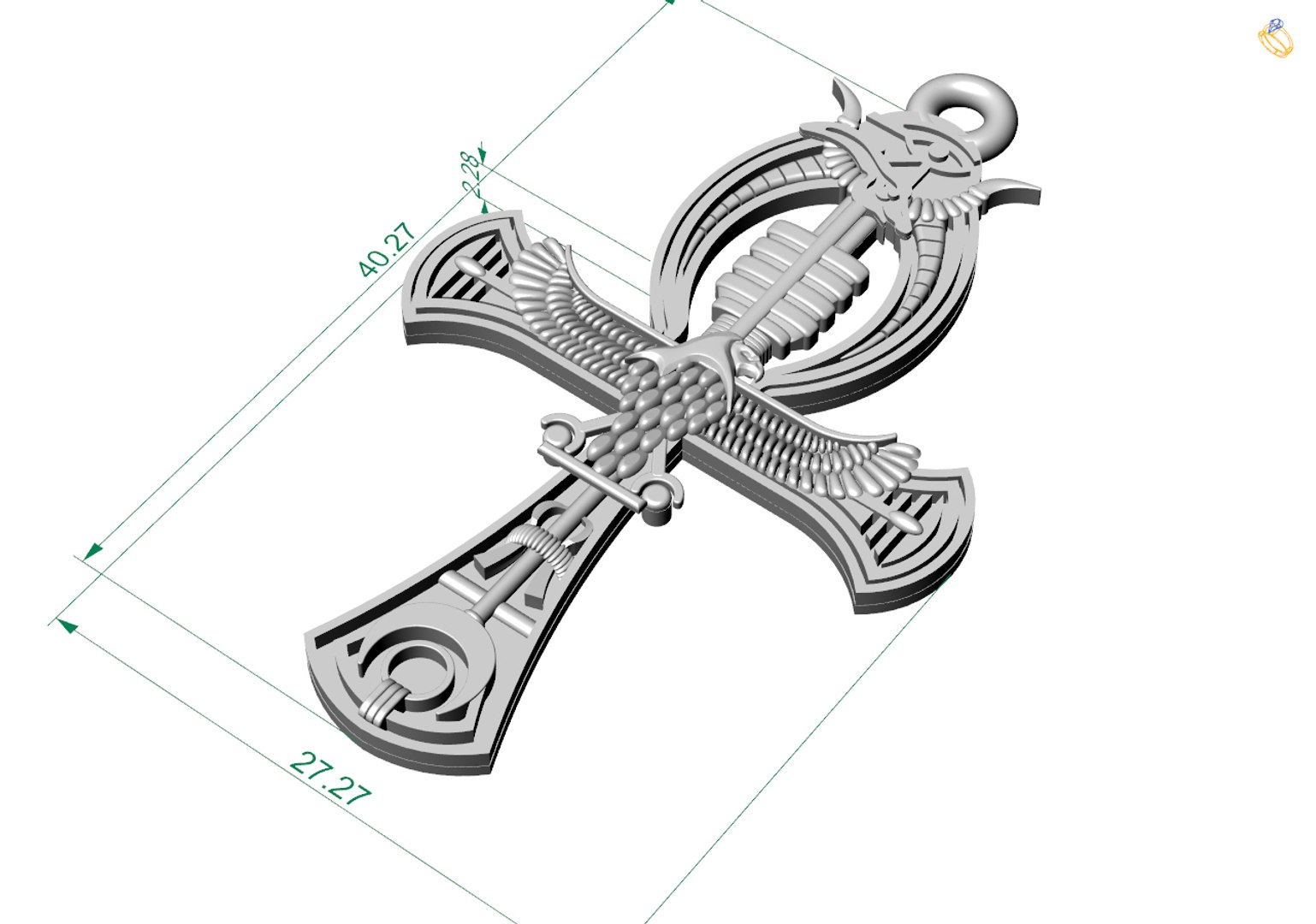 3d Ankh Egyptian Egypt