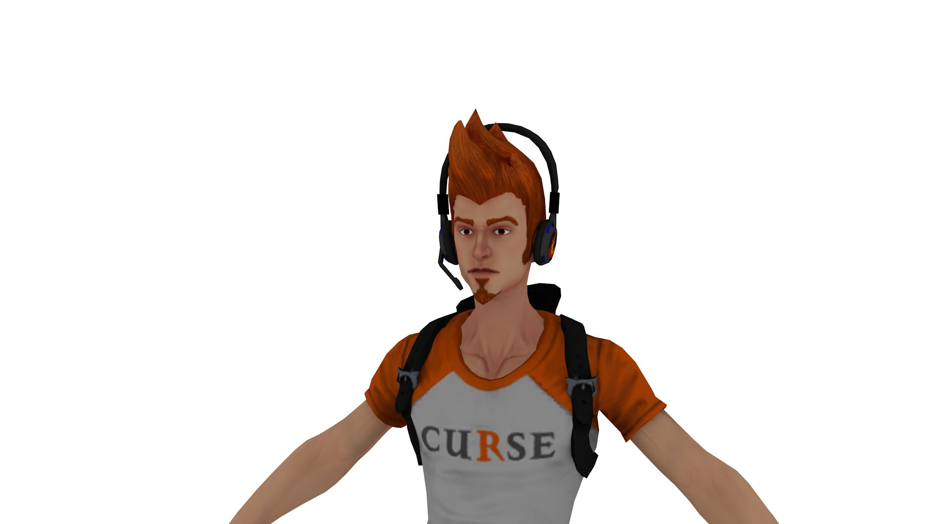 3D Model Stylized Male Gamer Character 3D Model - TurboSquid 2459502