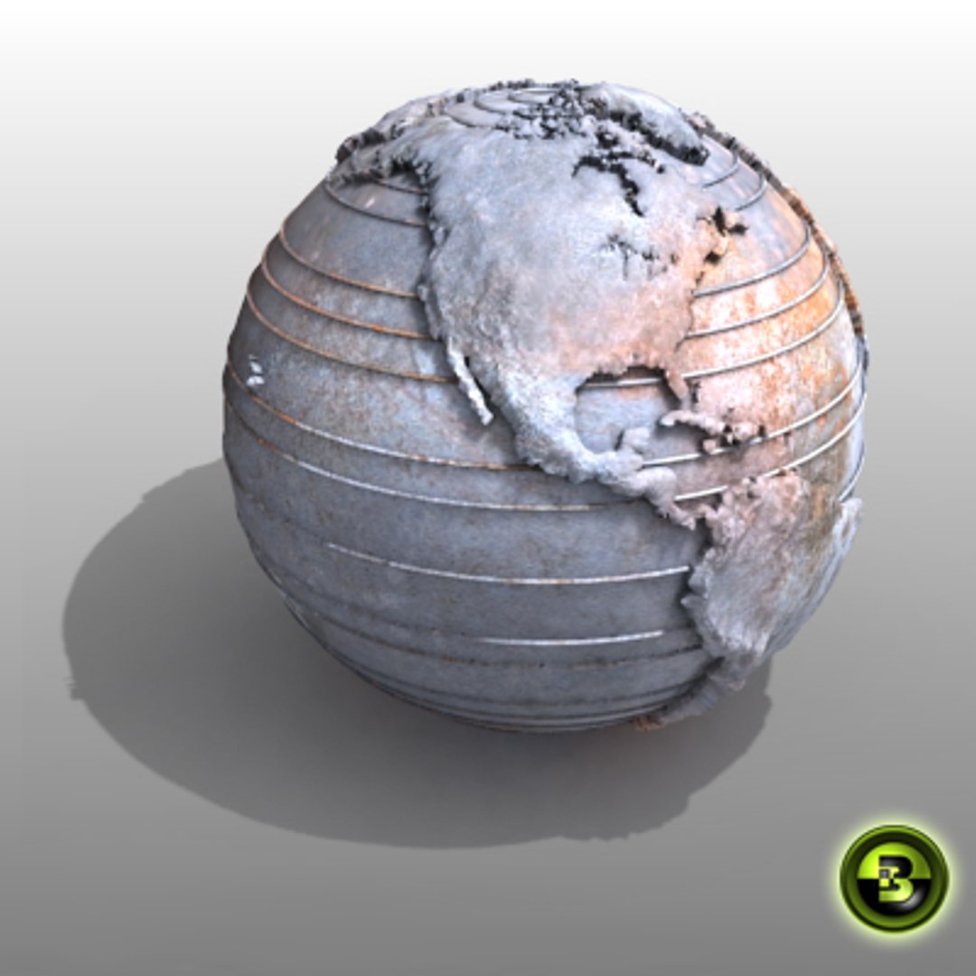 Globe Elevation Maps Max