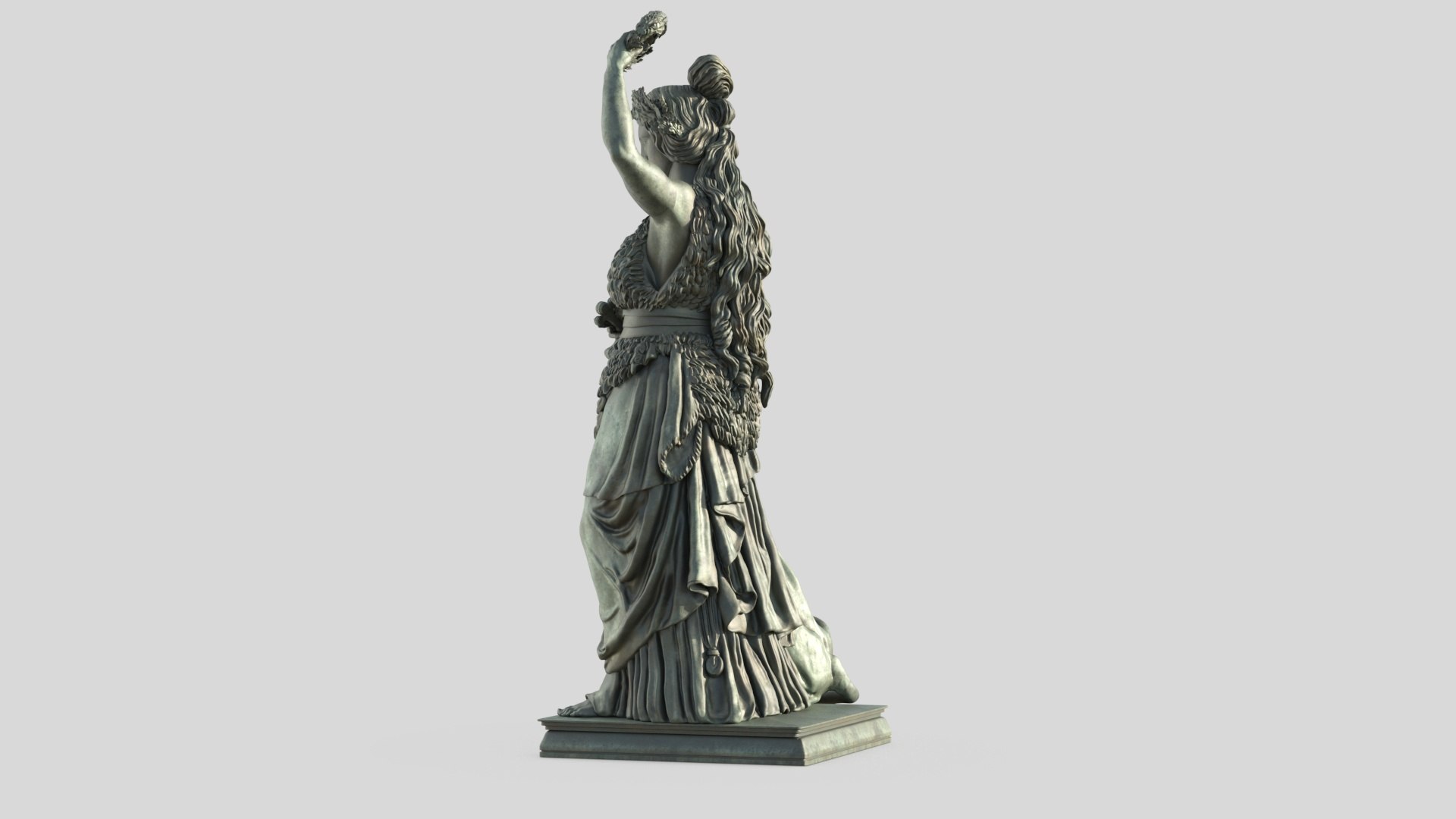 Lady Bavaria Model - TurboSquid 2298485