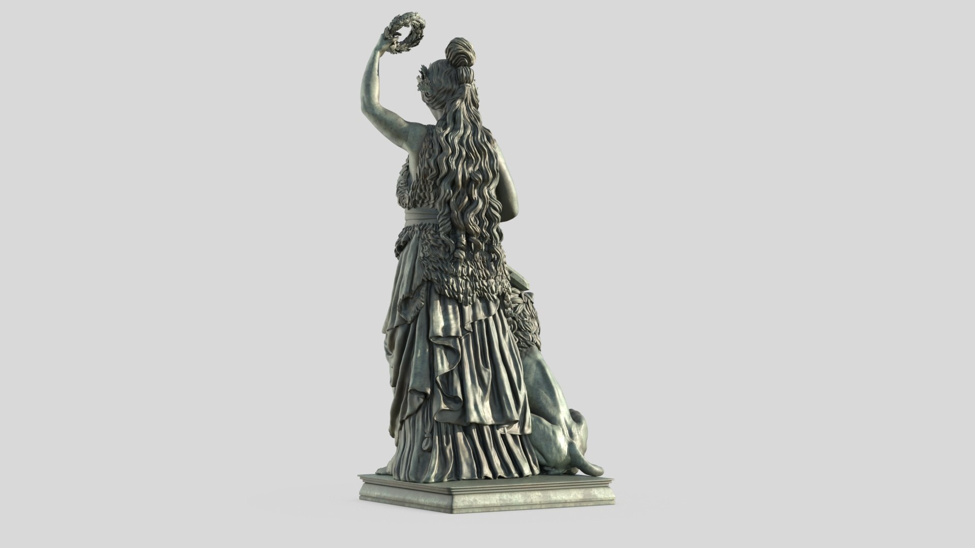 Lady Bavaria Model - TurboSquid 2298485
