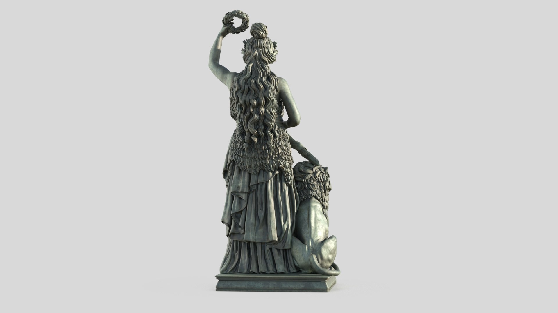 Lady Bavaria Model - TurboSquid 2298485