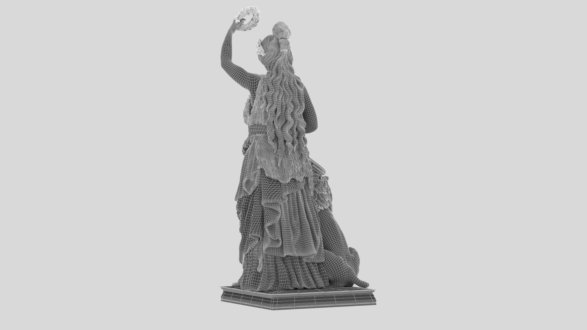 Lady Bavaria Model - TurboSquid 2298485