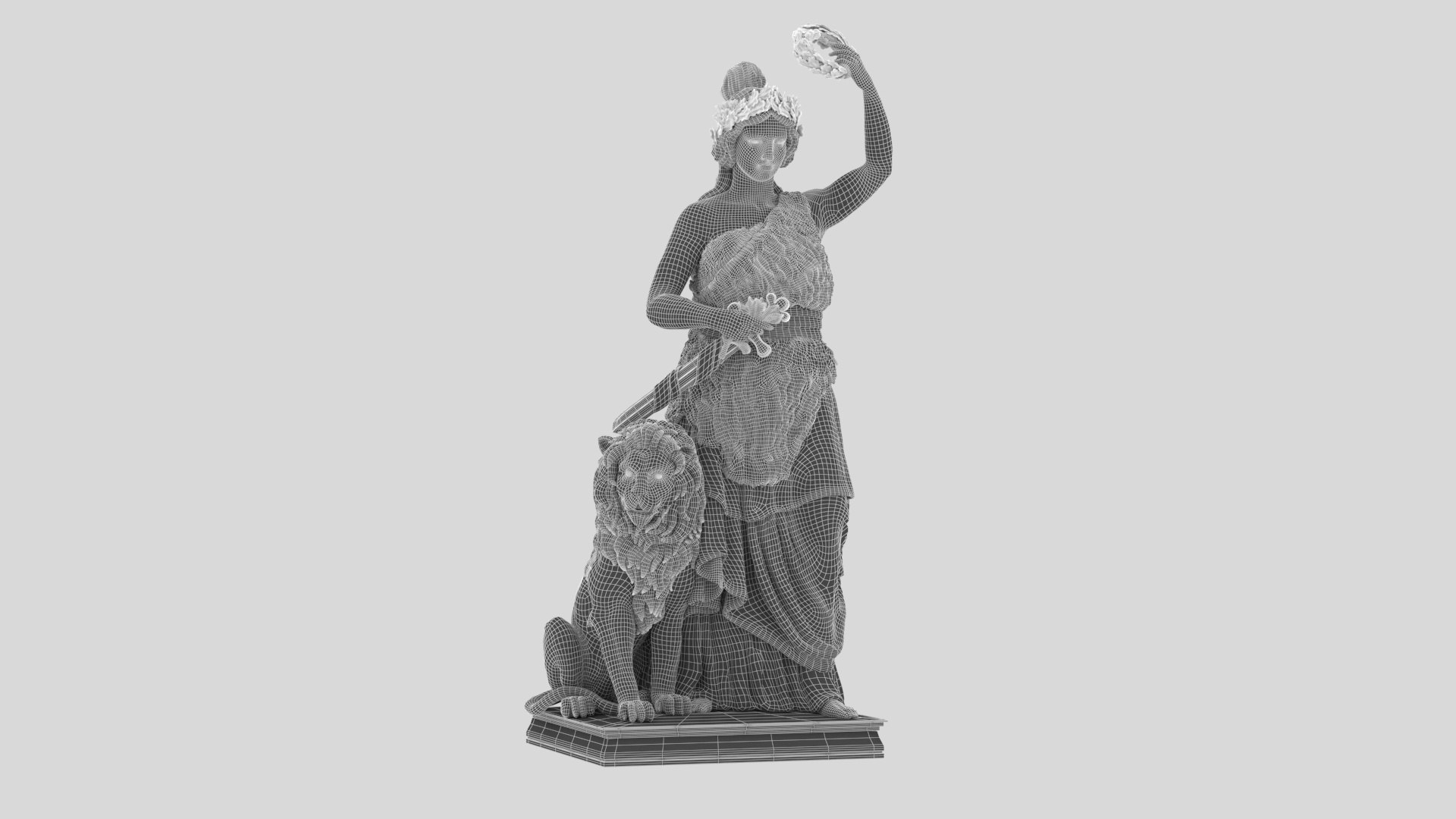 Lady Bavaria Model - TurboSquid 2298485