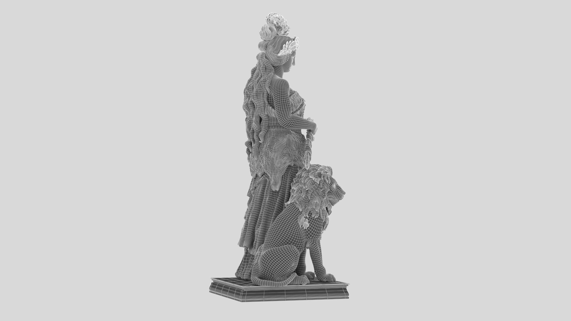 Lady Bavaria Model - TurboSquid 2298485