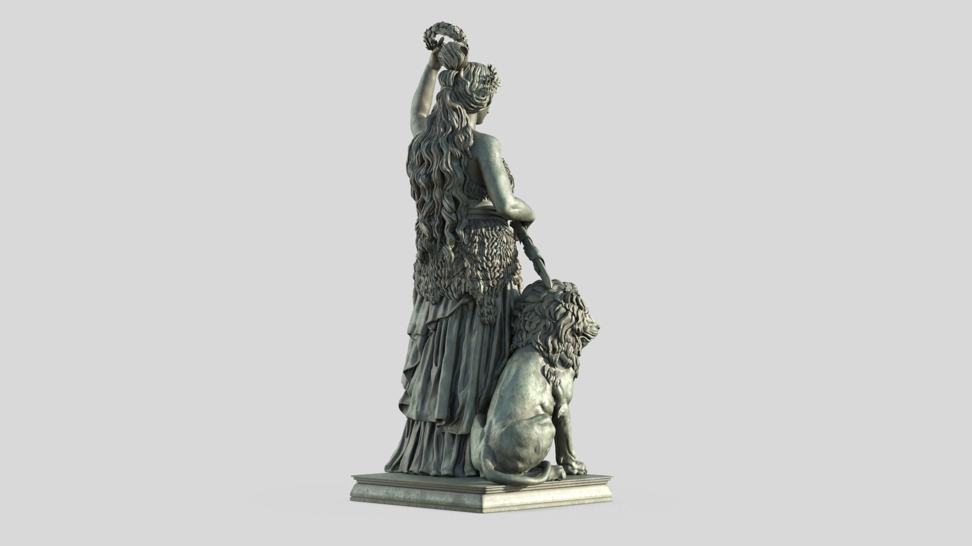 Lady Bavaria Model - TurboSquid 2298485