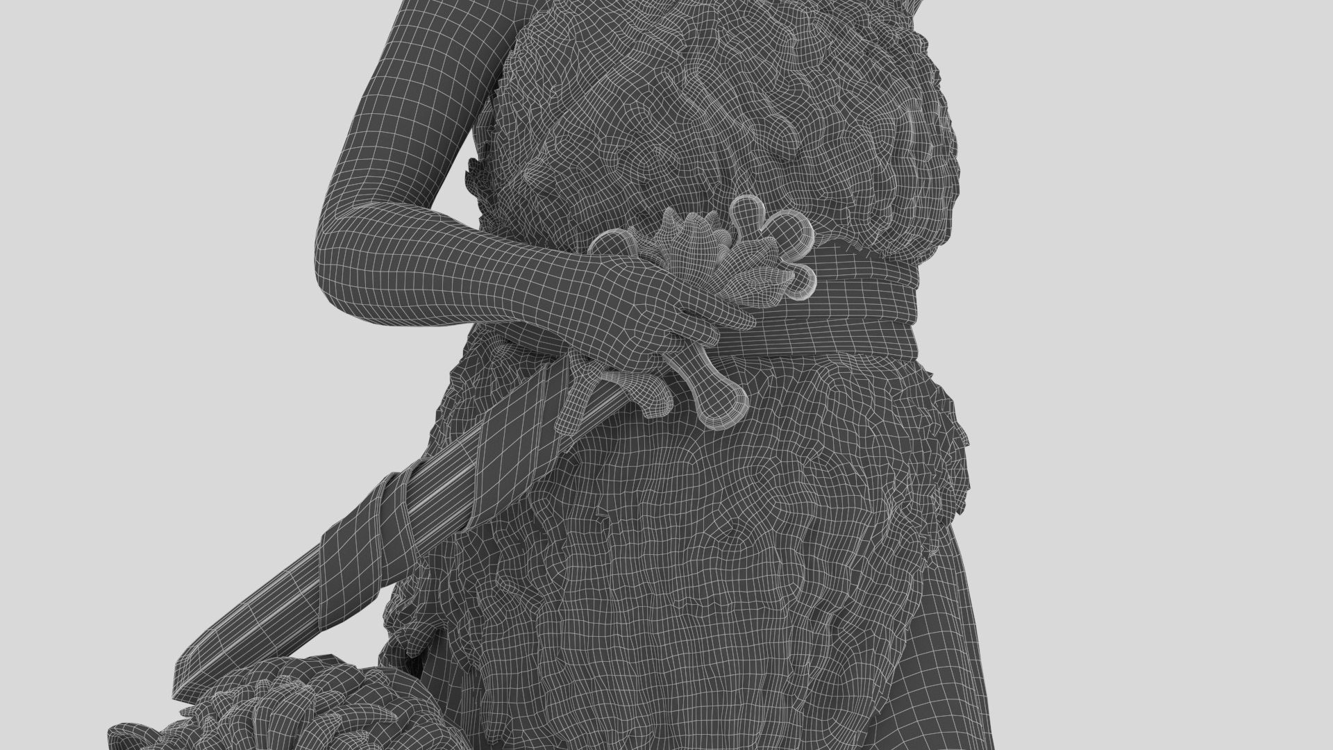 Lady Bavaria Model - TurboSquid 2298485