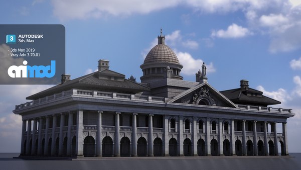 modelo 3d Consejo legislativo de Hong Kong 001 - TurboSquid 2284972