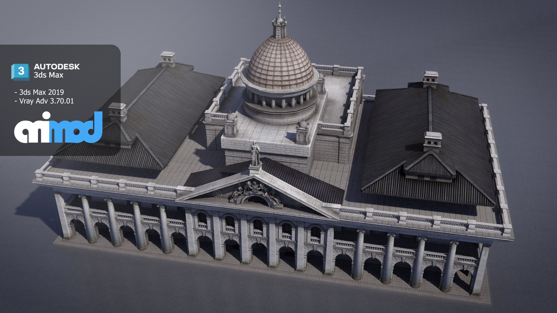 HK Legislativecouncil 001 3D Model - TurboSquid 2284972