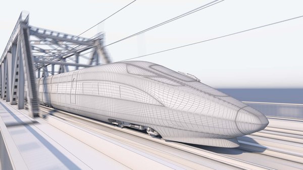 China High Speed Rail CR400AF Fuxing EMU3Dモデル - TurboSquid 1956448