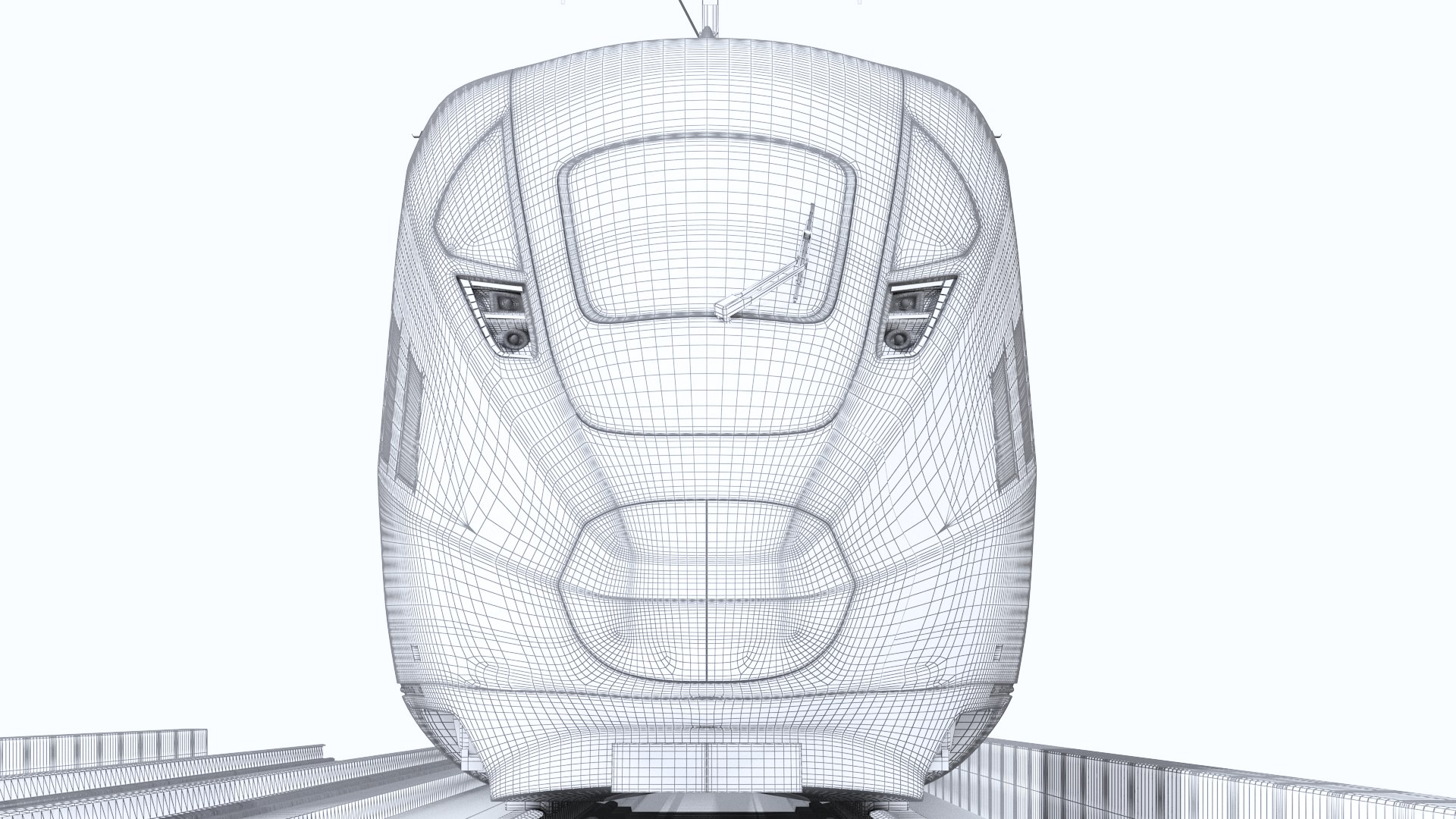 China High Speed Rail CR400AF Fuxing EMU 3D Model - TurboSquid 1956448