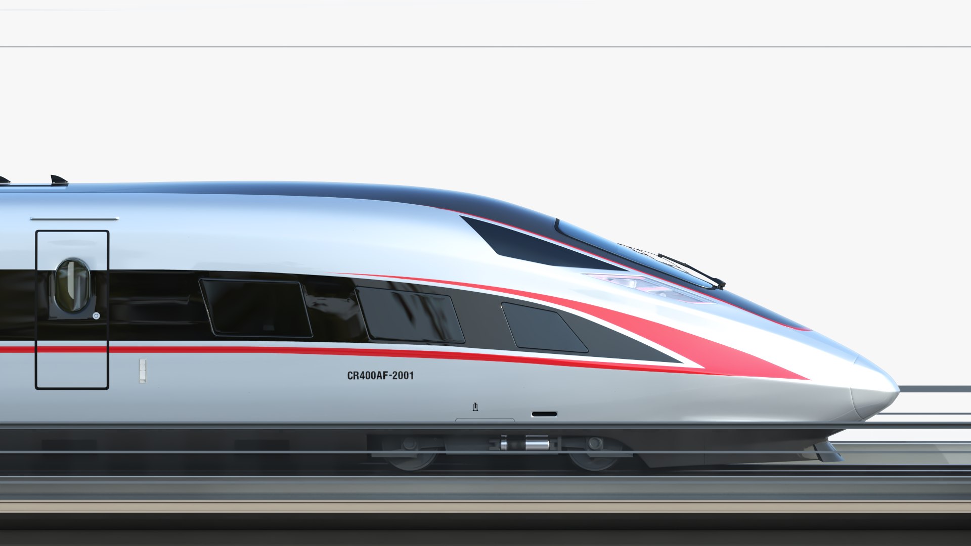 China High Speed Rail CR400AF Fuxing EMU 3D Model - TurboSquid 1956448