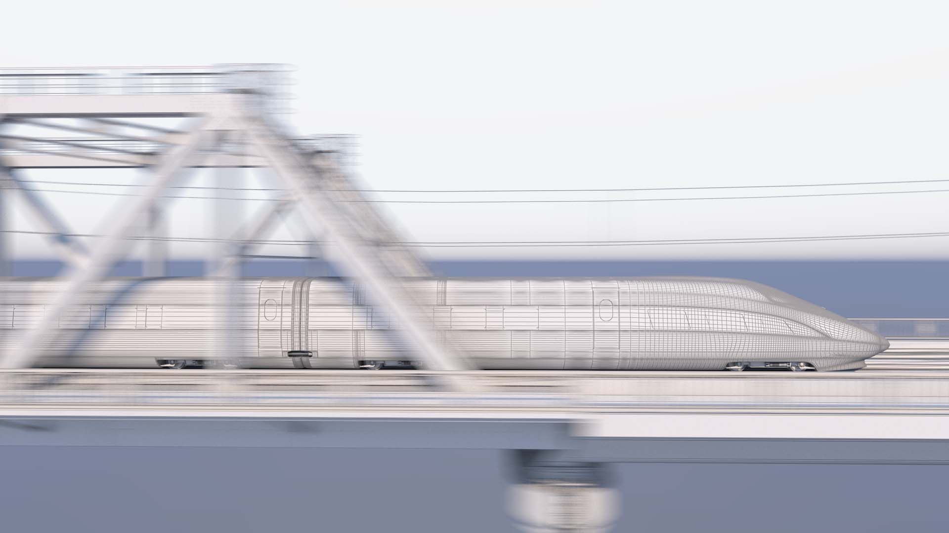 China High Speed Rail CR400AF Fuxing EMU 3D model - TurboSquid 1956448
