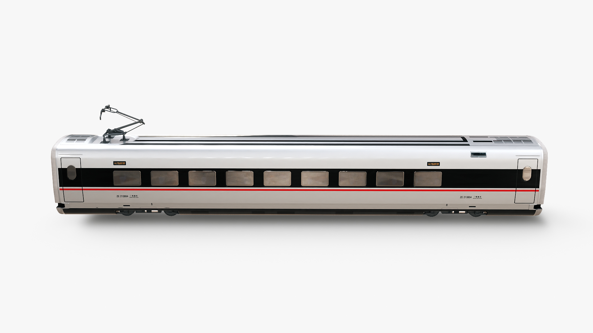 China High Speed Rail CR400AF Fuxing EMU 3D Model - TurboSquid 1956448