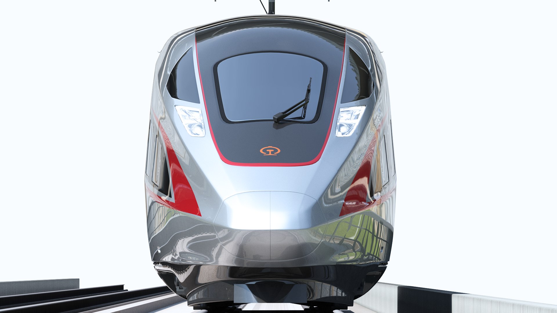 China High Speed Rail CR400AF Fuxing EMU 3D model - TurboSquid 1956448
