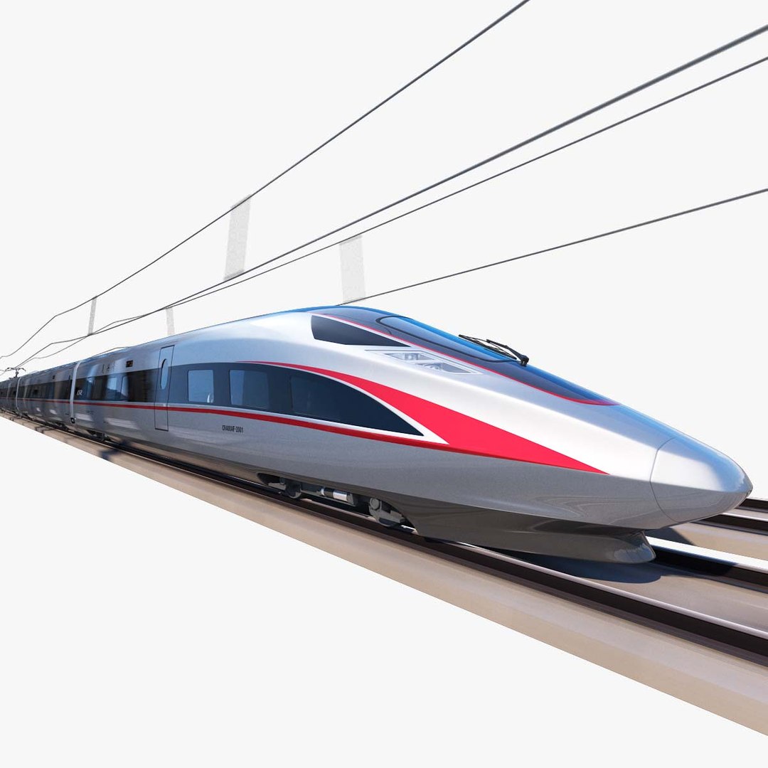 China High Speed Rail CR400AF Fuxing EMU3D模型 - TurboSquid 1956448